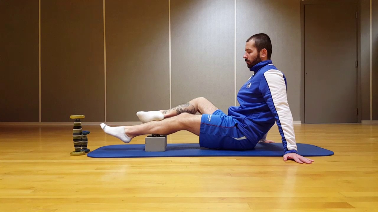 Calf Manipulation with ball Lukasz Lojas - YouTube