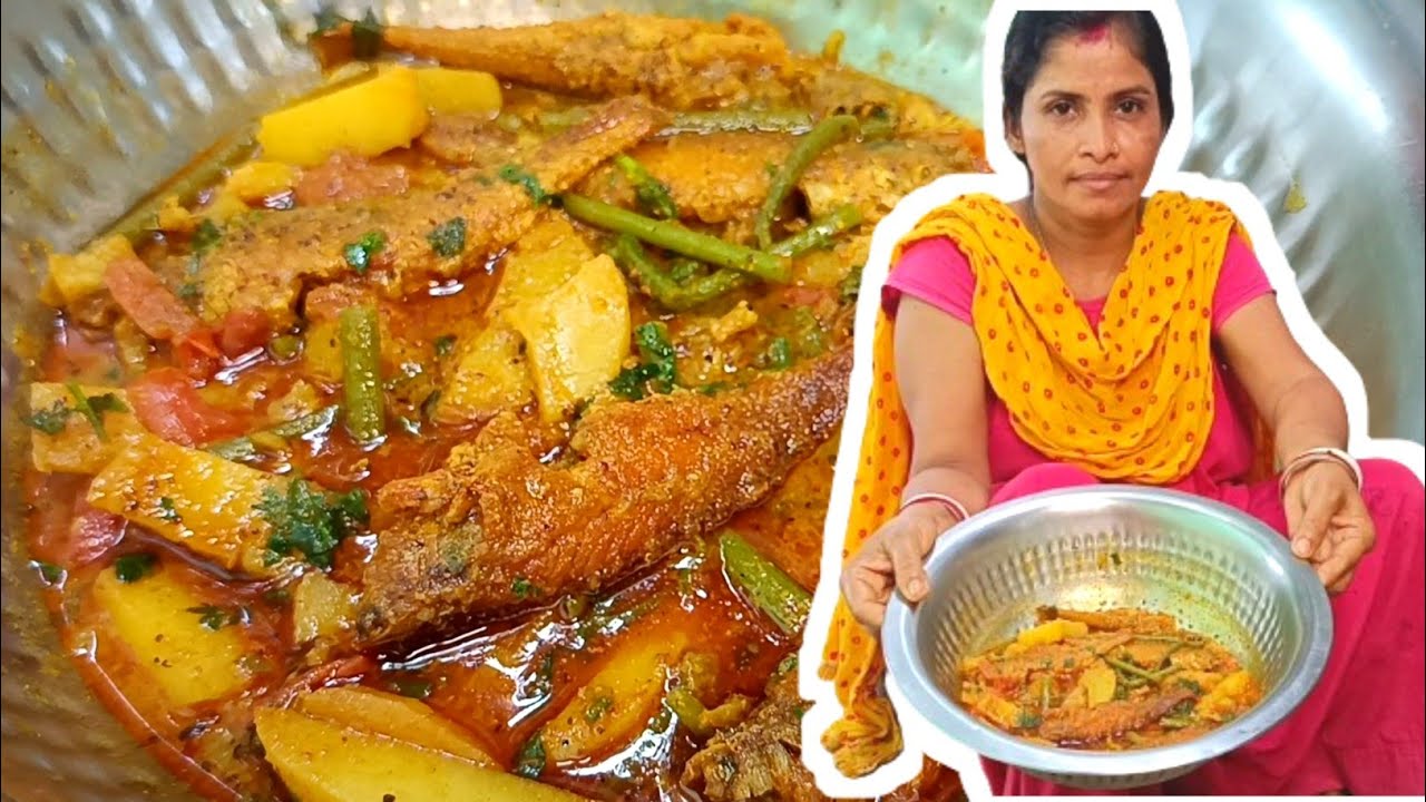 Bhola Mach Recipe Village Style | Chandanar Rannaghor | Villfood - YouTube