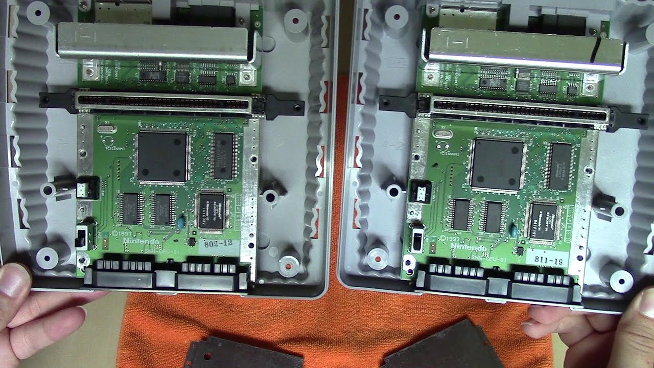Nintendo Torn Down: Super Famicom Jr./Super NES 2 (part 4 of 6) - YouTube