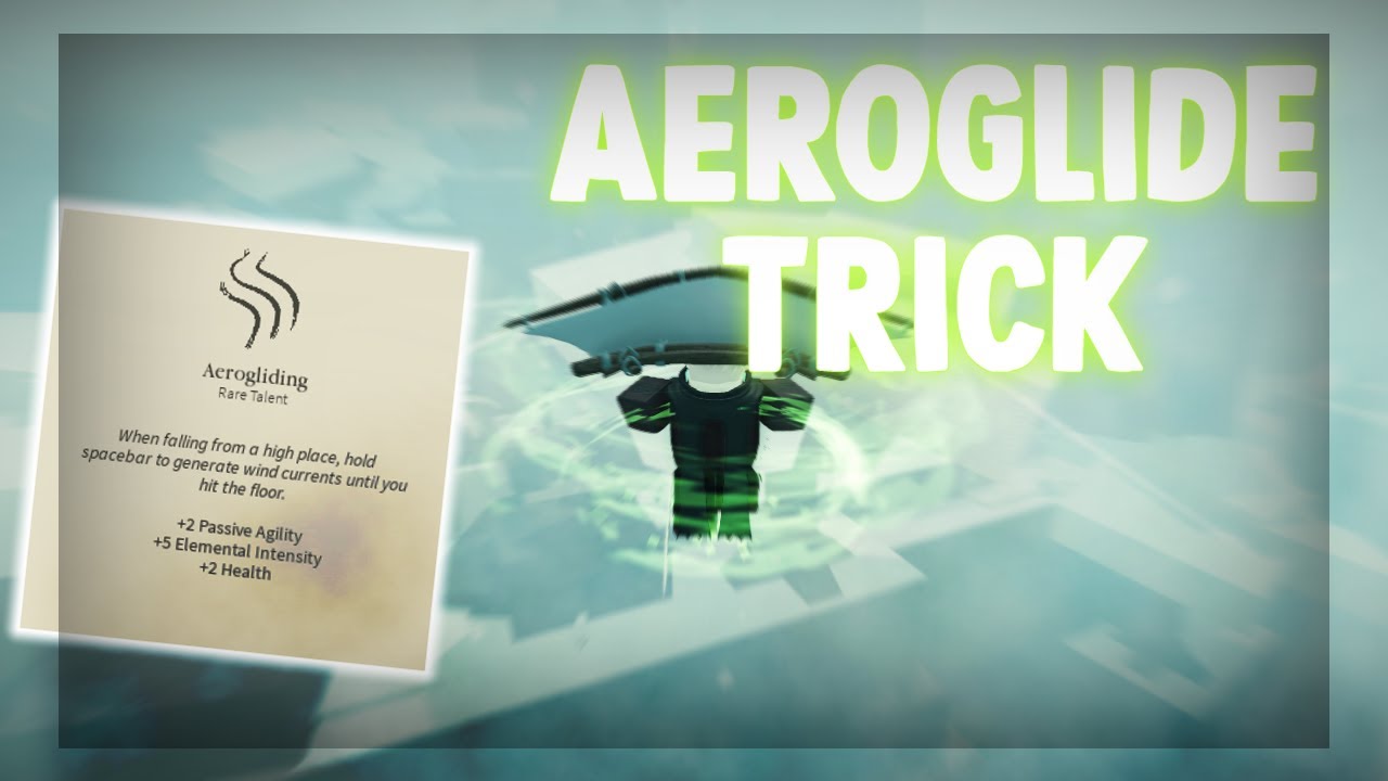 Aeroglide Trick. | Deepwoken - YouTube