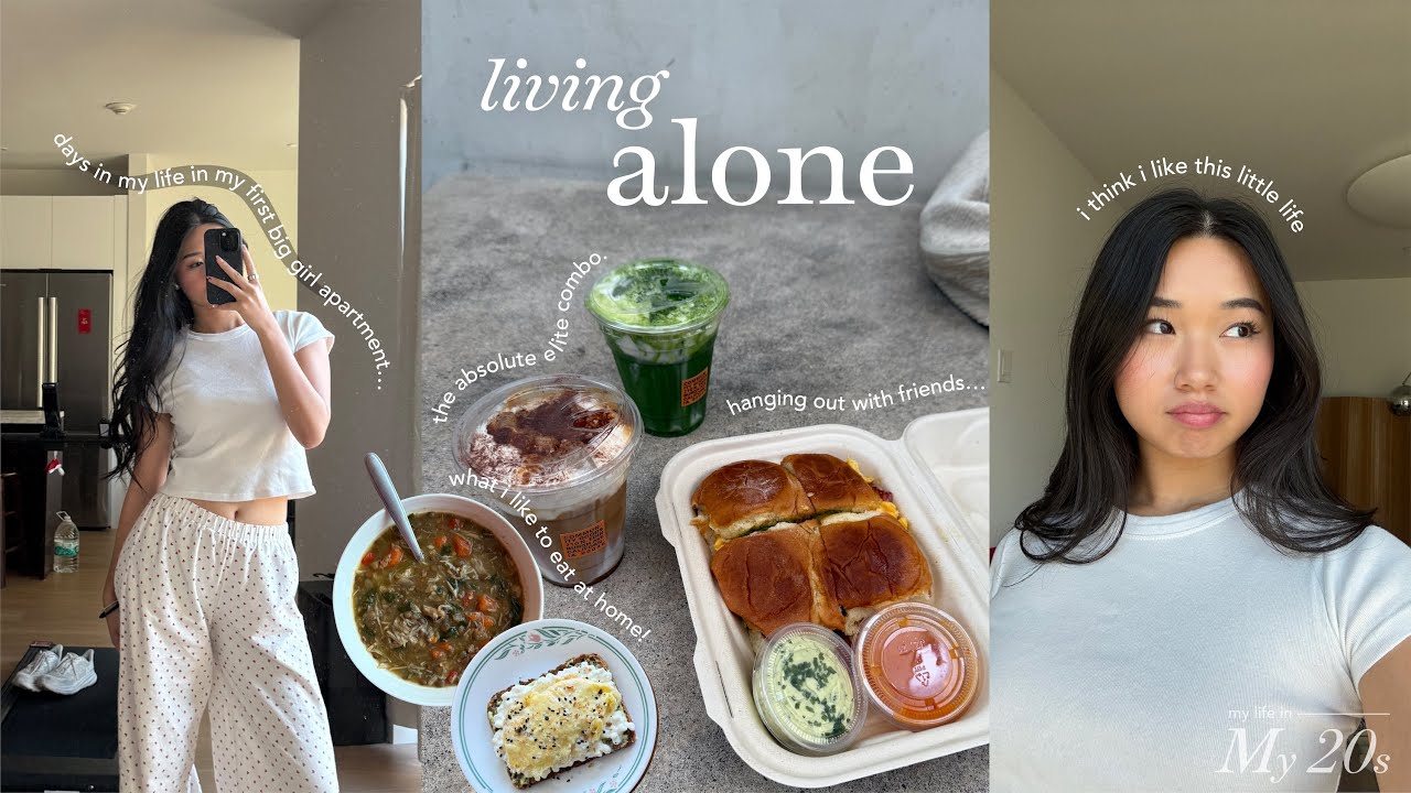 a few days in my life living in LA 🧸🧺 | hanging out, cleaning, working ...