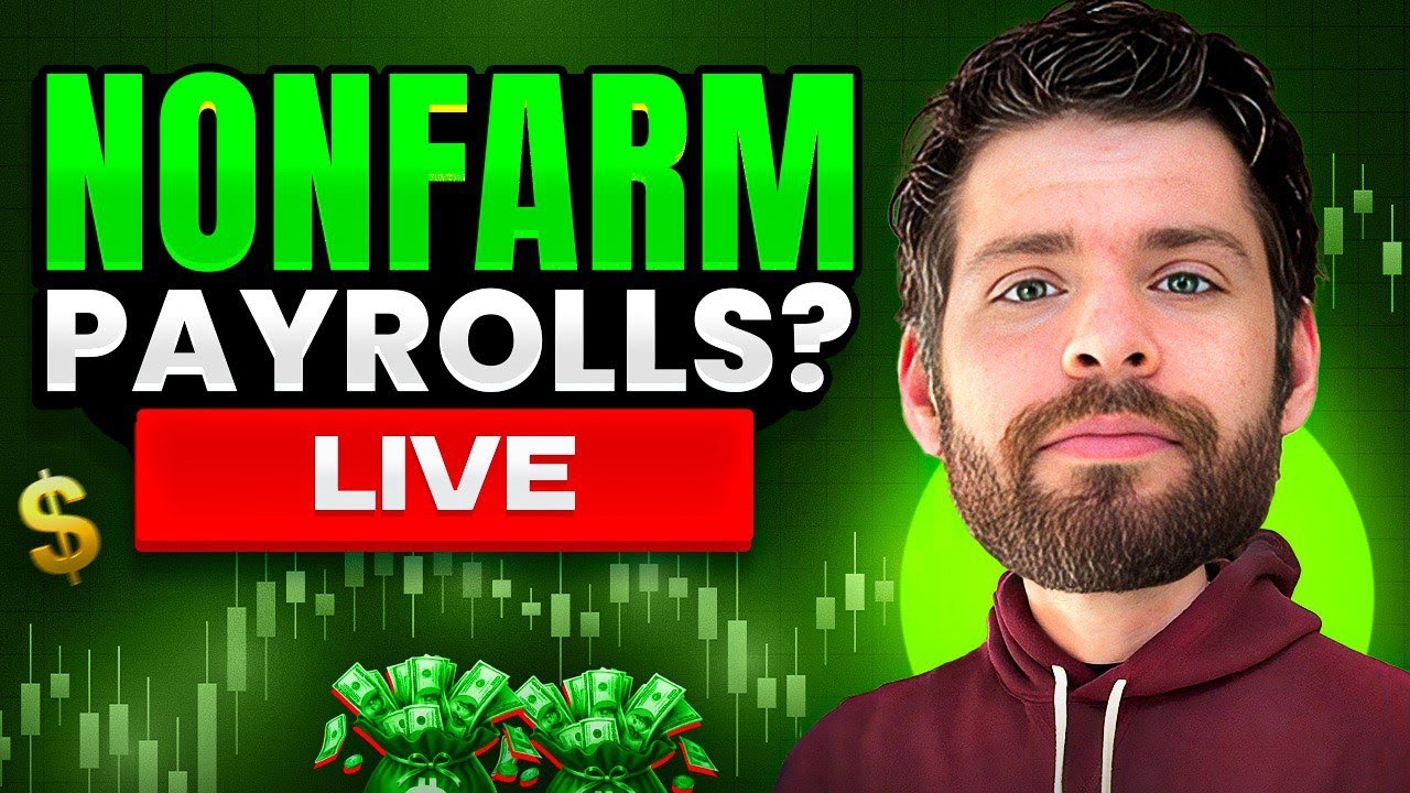 🔴MASSIVE NFP NONFARM PAYROLLS REPORT OUT | LIVE DAY TRADING - YouTube