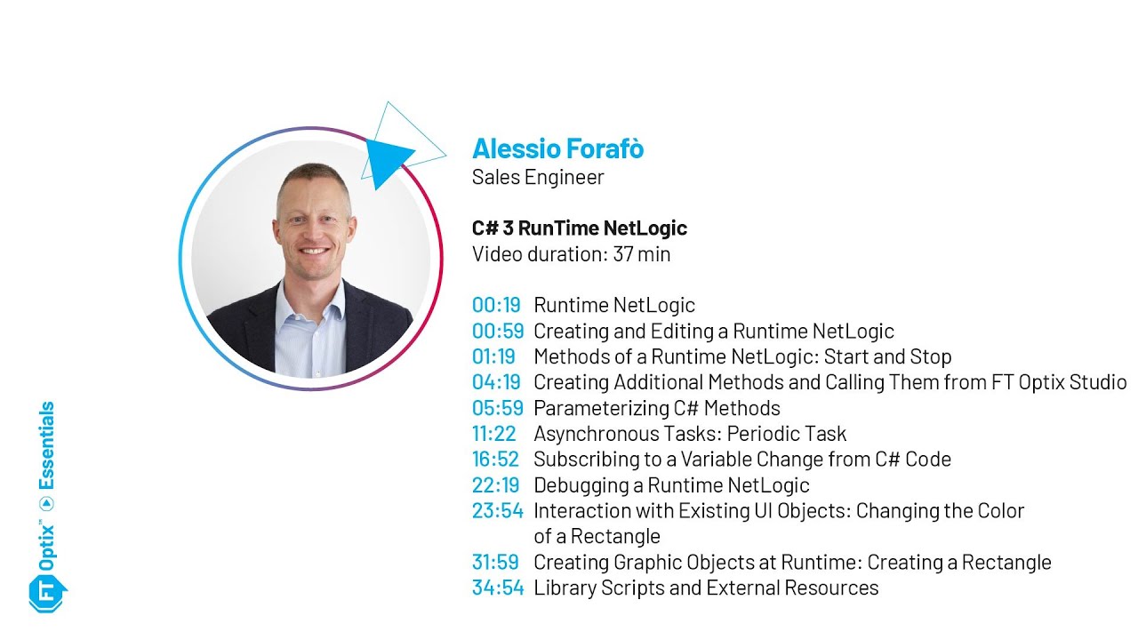 FT Optix Essentials - C#3 RunTime Netlogic - YouTube