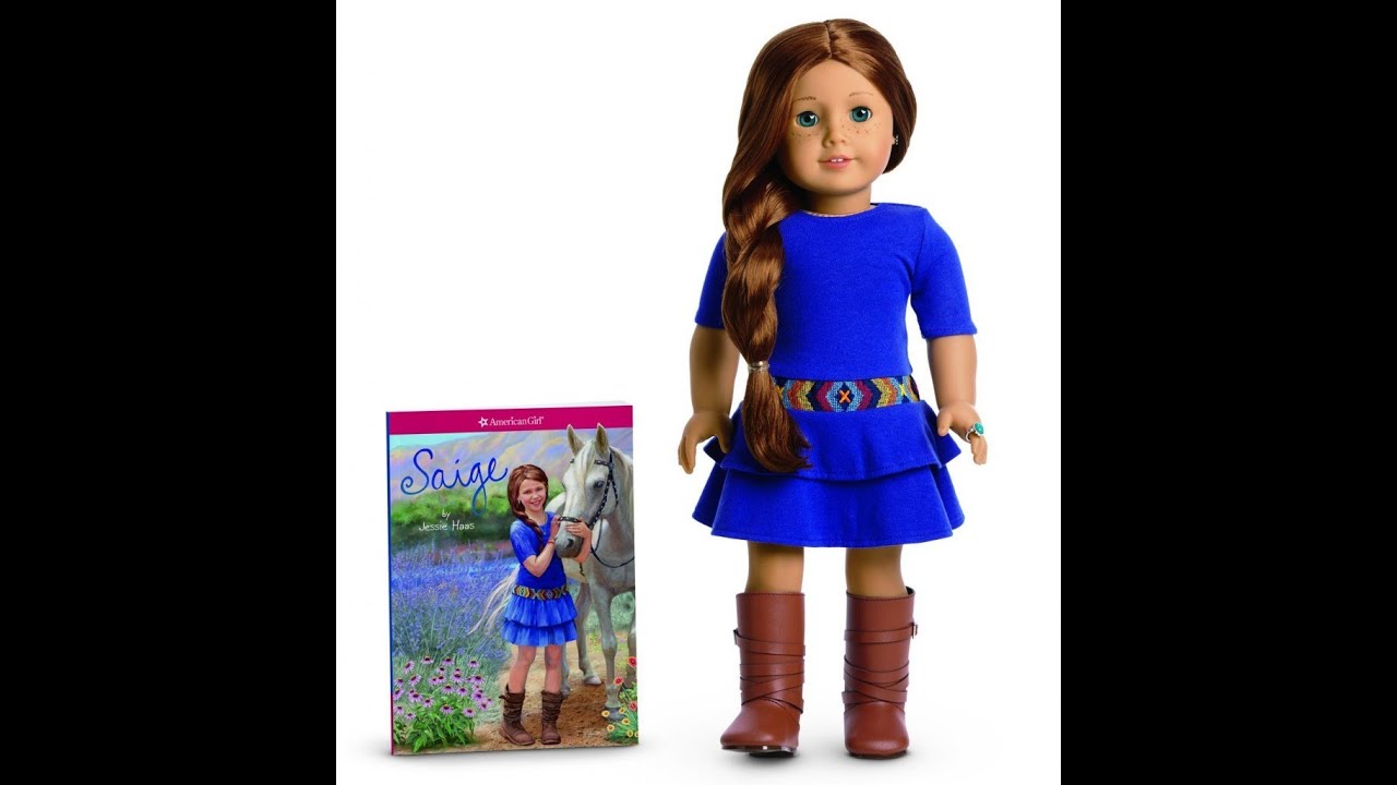 american girl doll review: GOTY 2013 Saige Copeland - YouTube