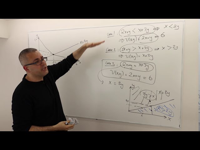 Draw Indifference Curves For The Following Utility Functions