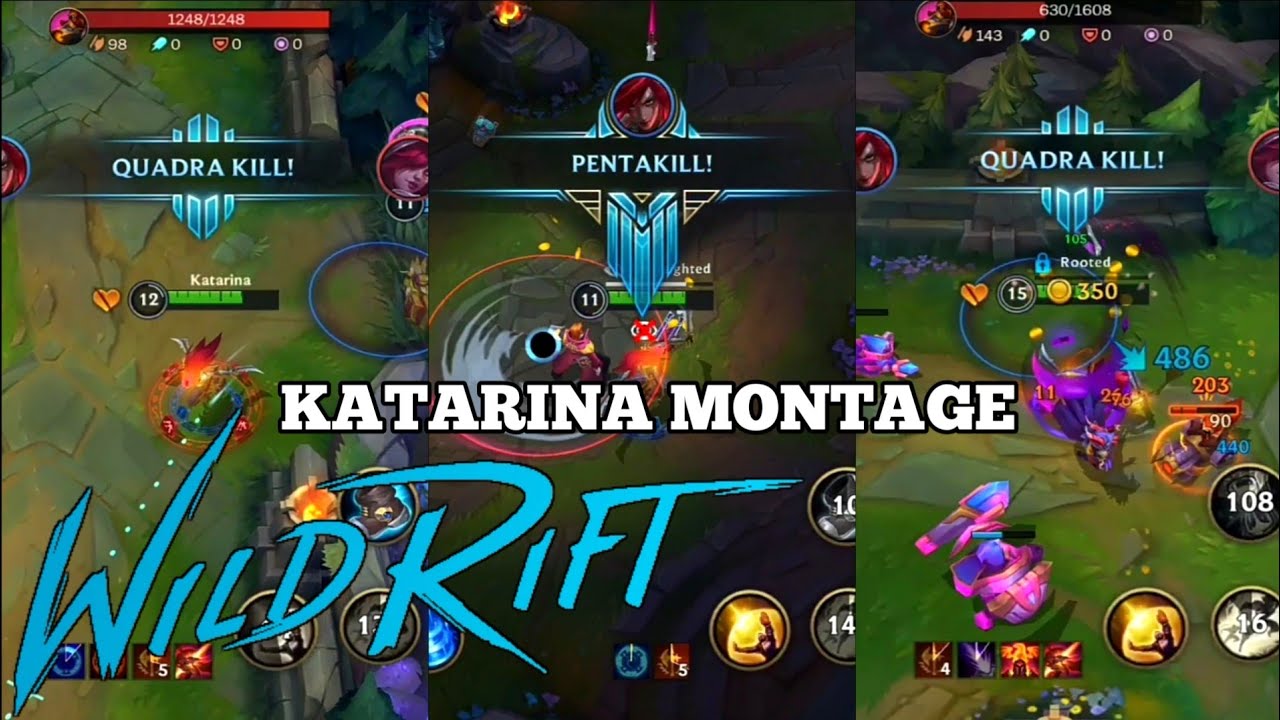 S4 Katarina Montage - Wild Rift - YouTube