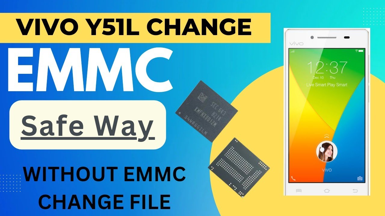 VIVO Y51L EMMC Change Without Dump & Emmc File Easy Way - YouTube