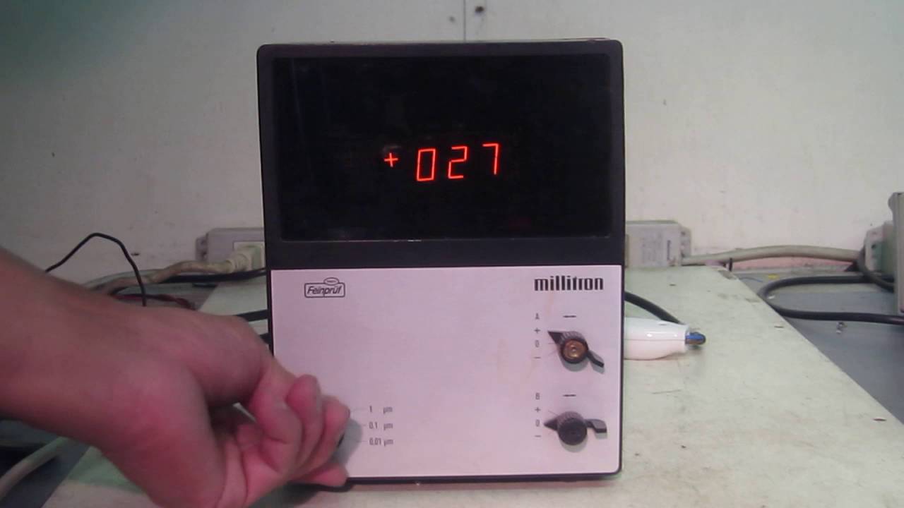 MVI 9134Mahr 1234IC MillItron Electrical Length Mesuring Instruments ...