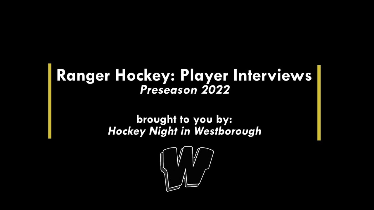WHS Hockey Preseason Player Interviews (Dec 2022) - YouTube