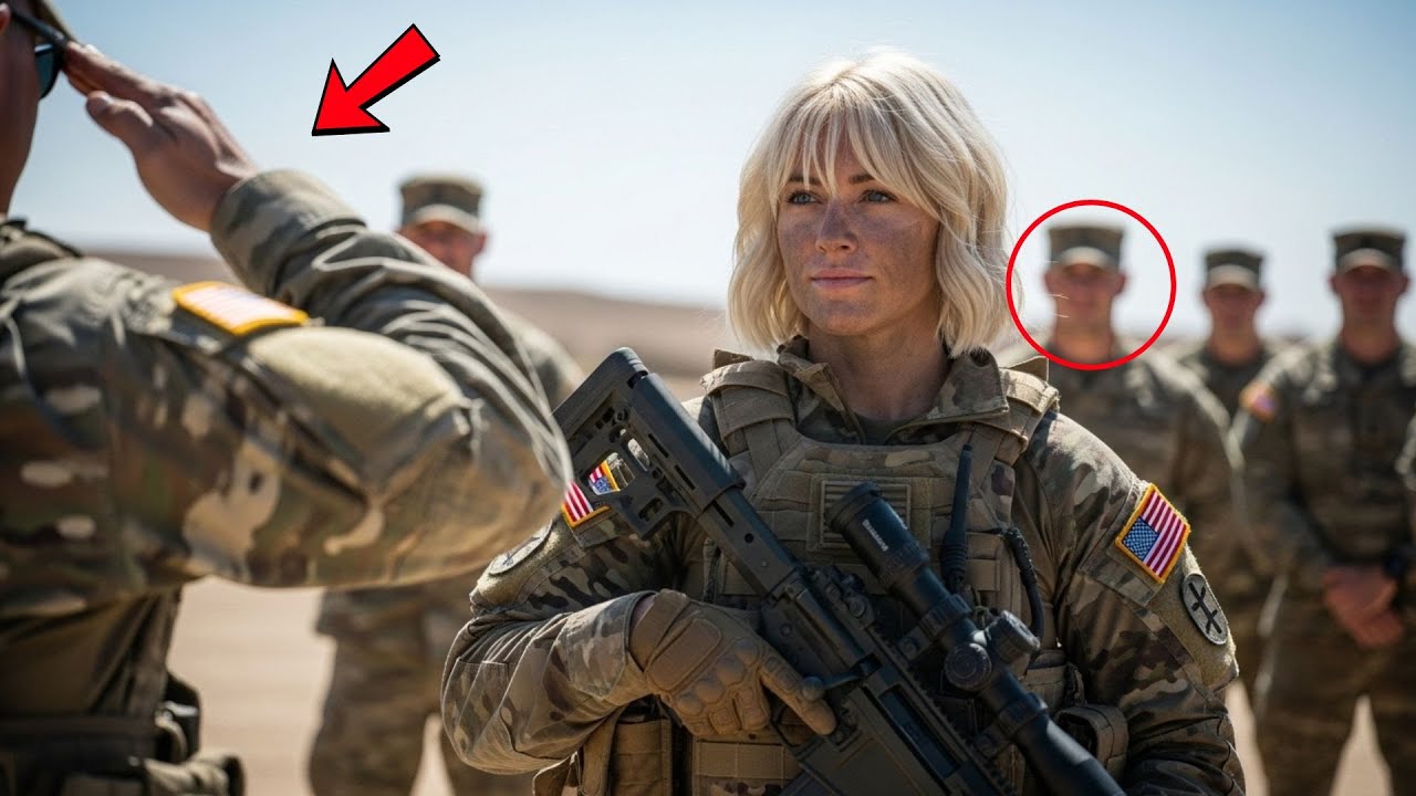 “MAYBE YOU SHOULD LET ONE OF US HANDLE THAT RIFLE, MA’AM.” Recruits ...