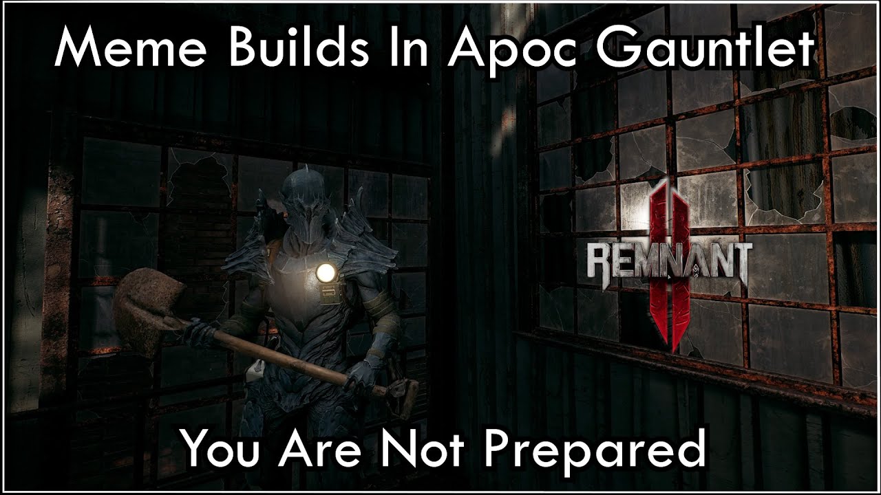 Slapping Apoc Gauntlets With Meme Builds - YouTube