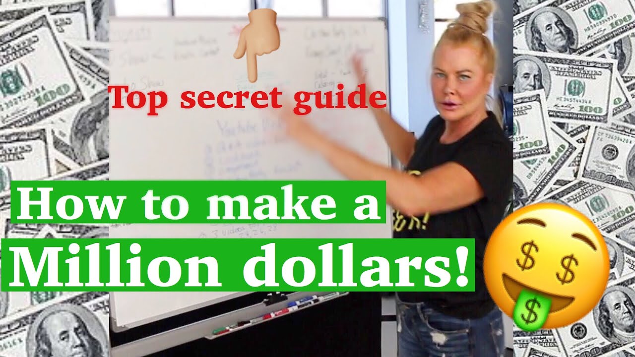 Making Millions.....revealed!! - YouTube