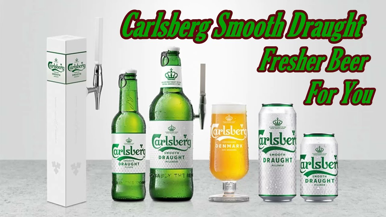 Carlsberg Beer Alcohol Bottle