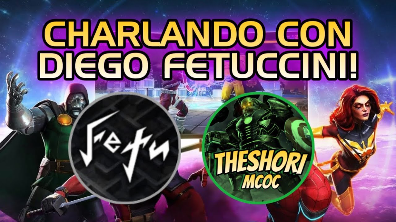 ️ CHARLANDO CON DIEGO FETUCCINI | MCOC EN PC! | MCOC - YouTube