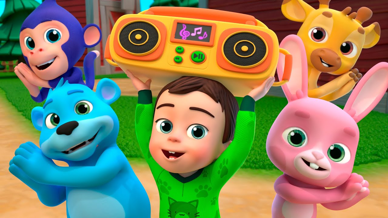 A Ram Sam Sam | Animal Dance Song +More Lalafun Songs For Kids ...