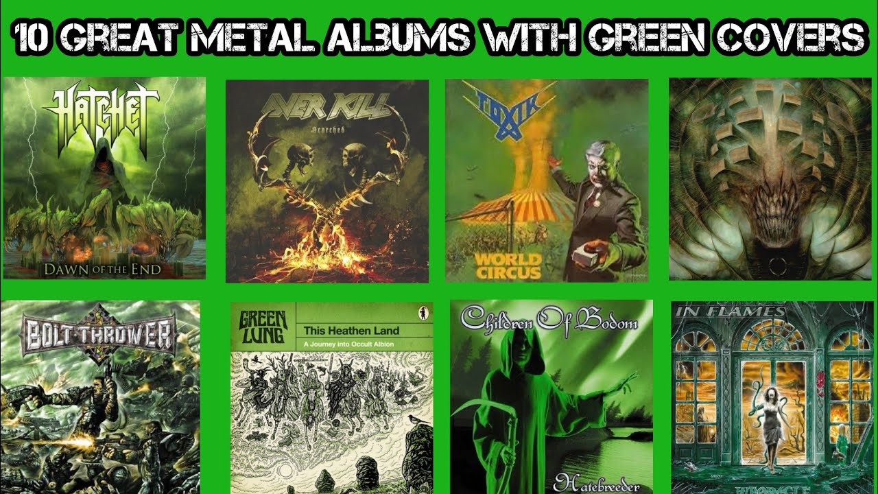 10 Great Metal Albums With Green Covers.My #albumart #albumartwork ...