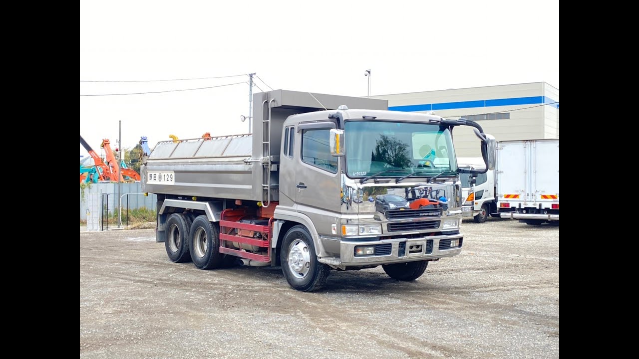 2003 Model, Fuso Fighter Super Great Dump, 8DC11 Engine !! - YouTube