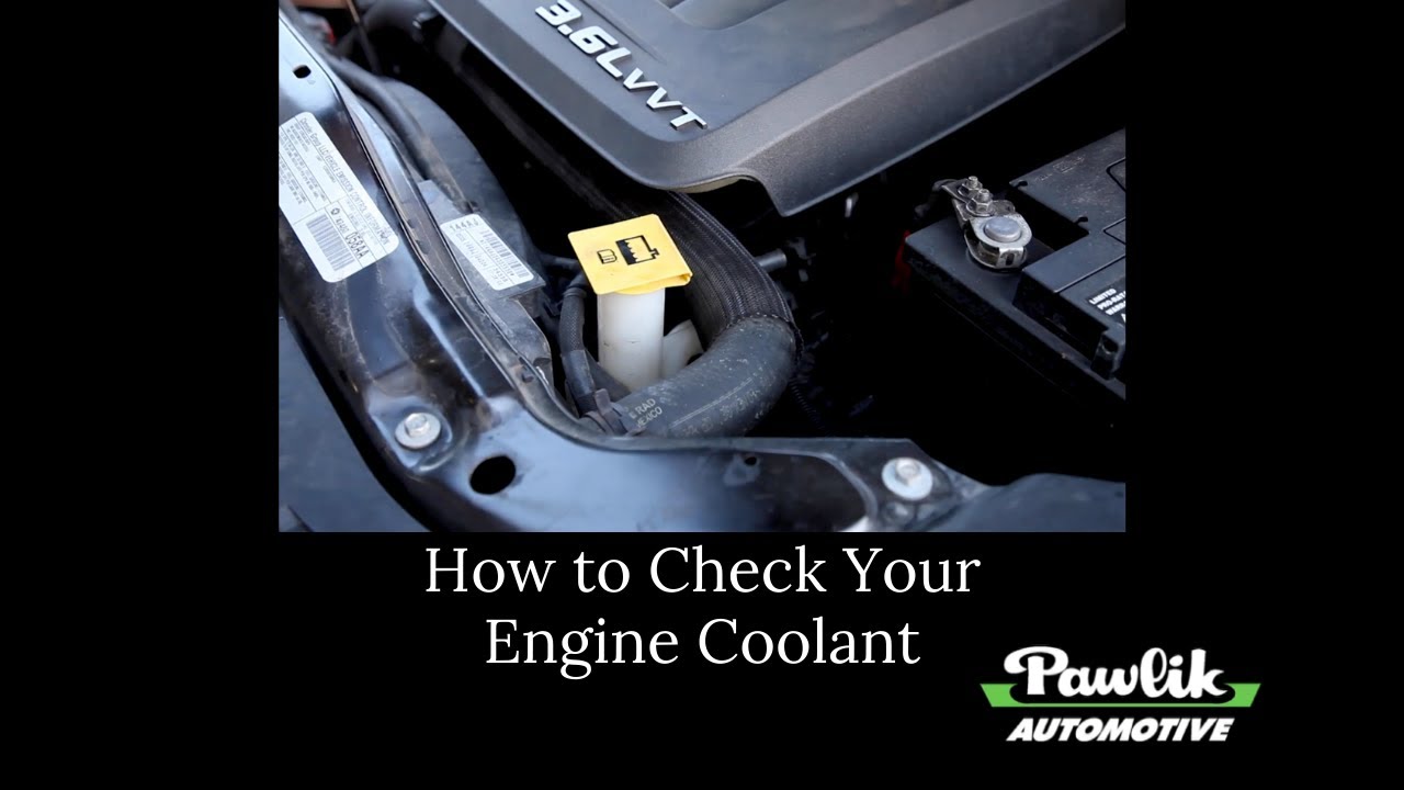 How to Check Your Engine Coolant - YouTube