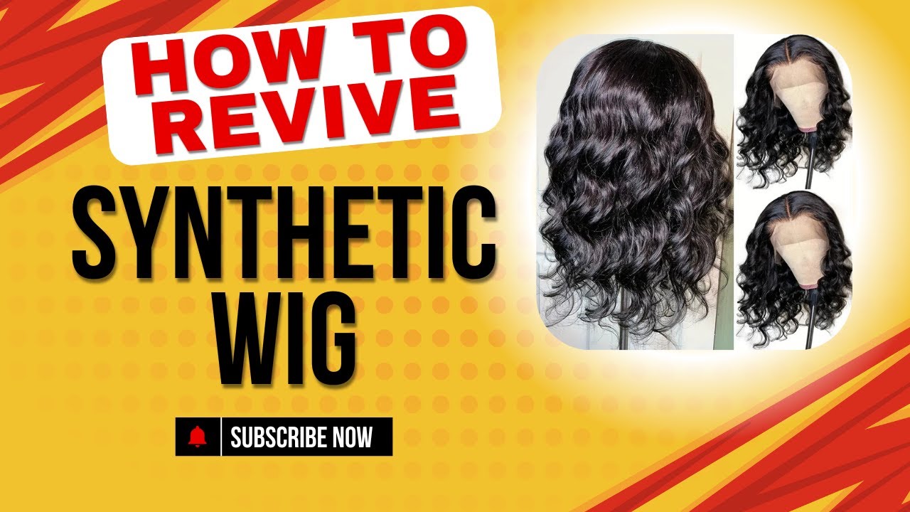 How to Revive Your Old Synthetic Wig to Life #syntheticwigs #oldwig ...