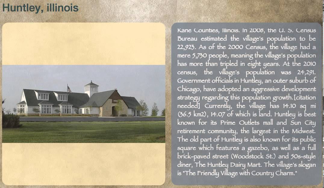 Huntley, Illinois - YouTube