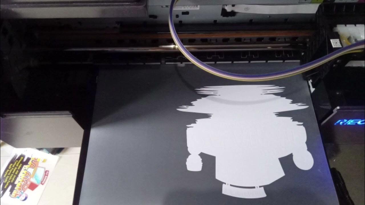 MESIN DTF RIECAT ALFA GEN 1 Area Cetak 32 cm - YouTube