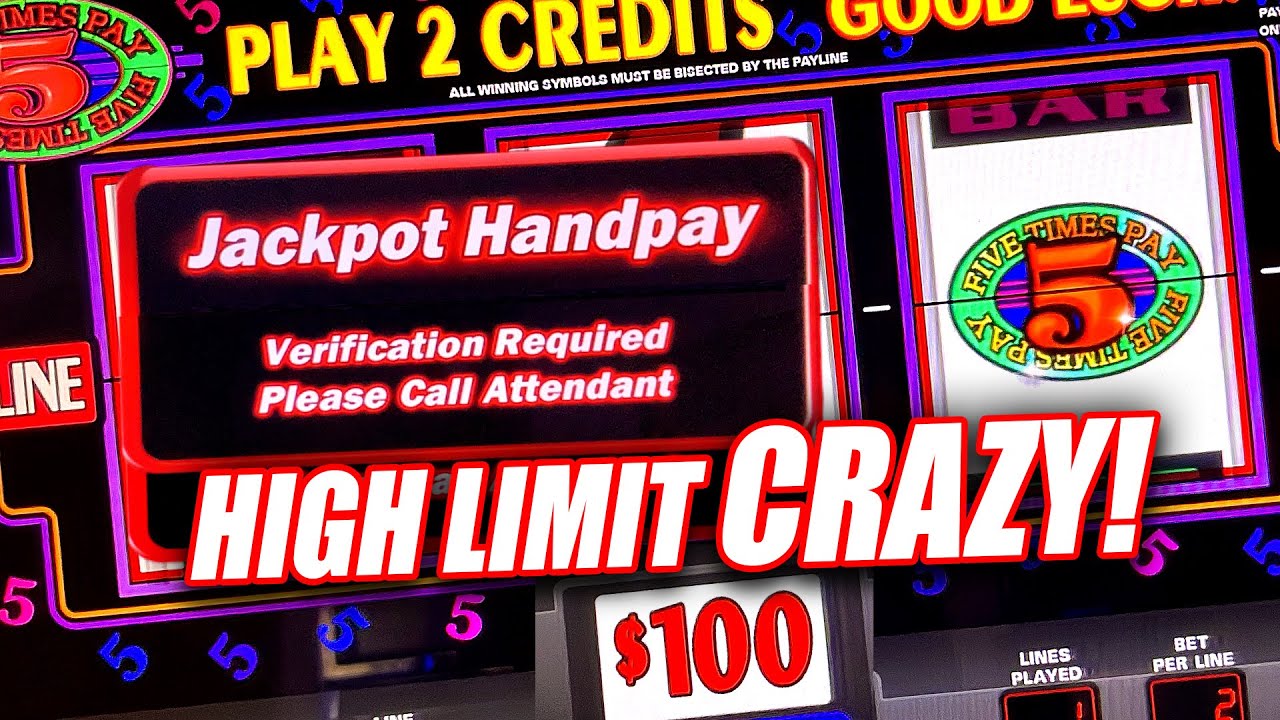 THIS HIGH LIMIT JACKPOT WILL BLOW YOU AWAY! ★ 5x TIMES PAY CASINO SLOT ...
