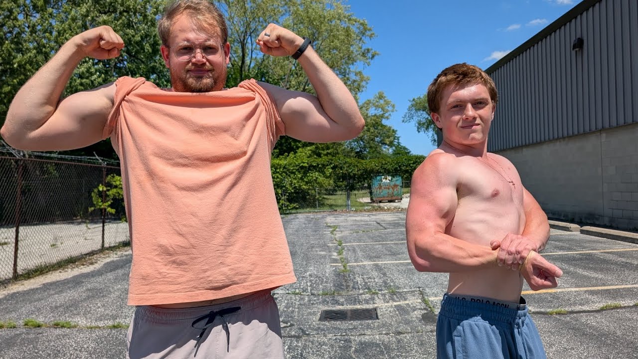 Breaking our arms - Insane Arm Day! - YouTube