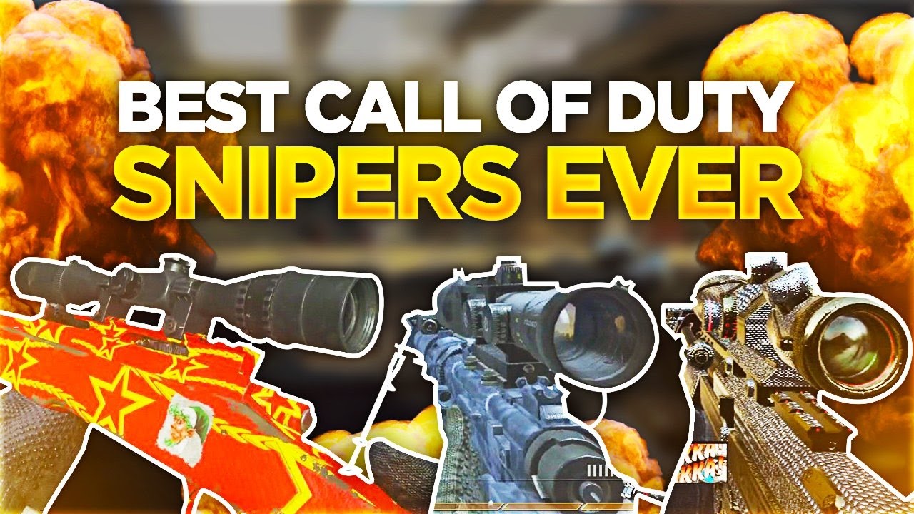 TRICKSHOTTING WITH CALL OF DUTY'S BEST SNIPERS EVER! - YouTube