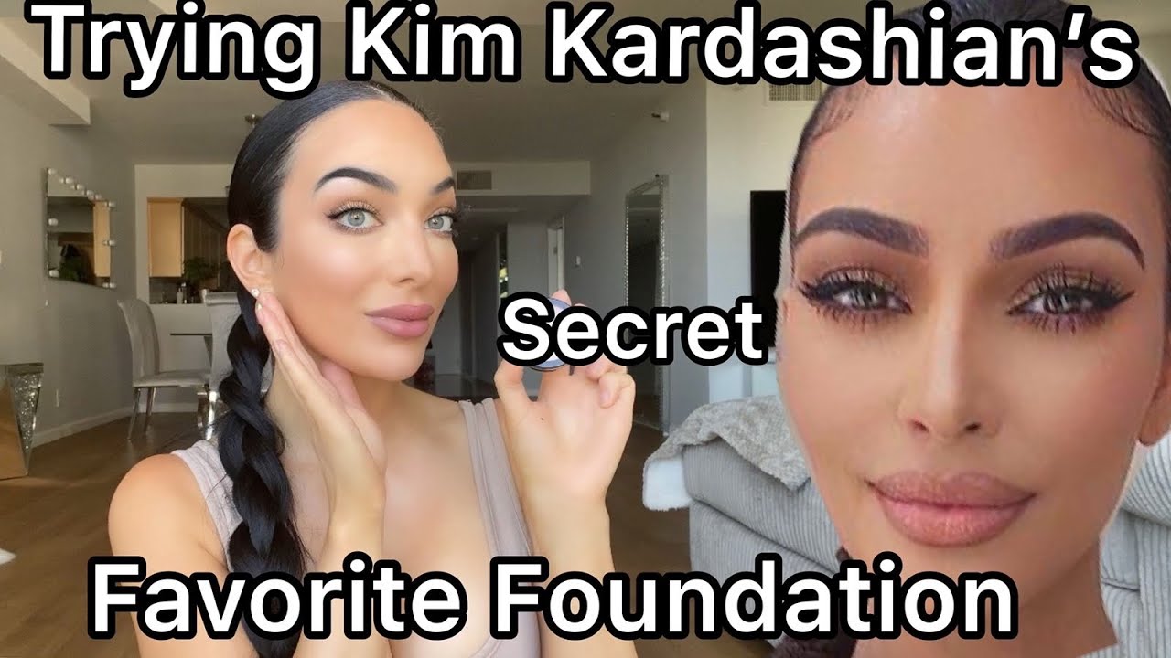 Trying Kim Kardashian’s Secret Favorite Foundation for Flawless Skin ...