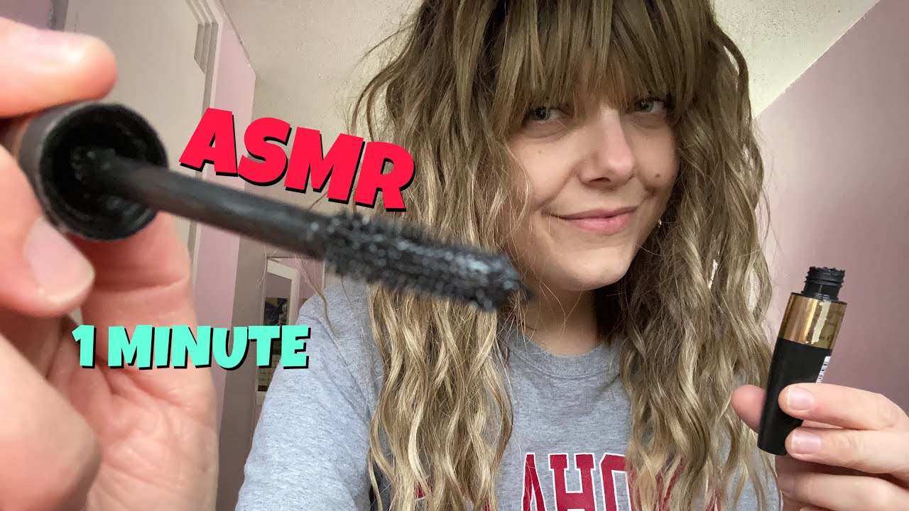 ASMR | APPLYING YOUR MASCARA ROLEPLAY ( 1 MINUTE MAKEUP ) - YouTube
