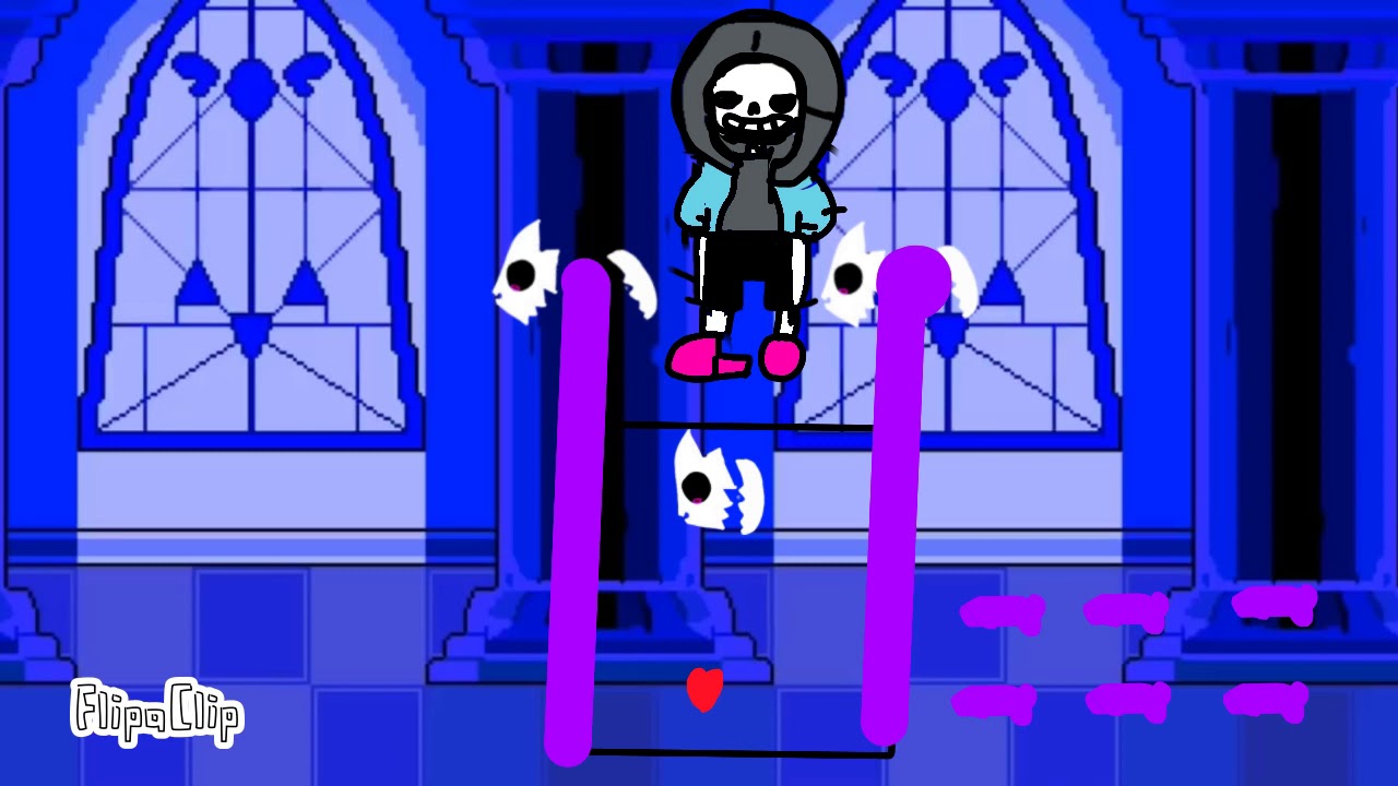 Dust sans short animation - YouTube