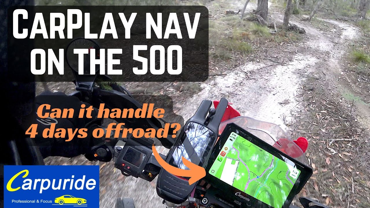 Carpuride W702 + OsmAnd maps: a real-world review, fitted to KTM 500 ...
