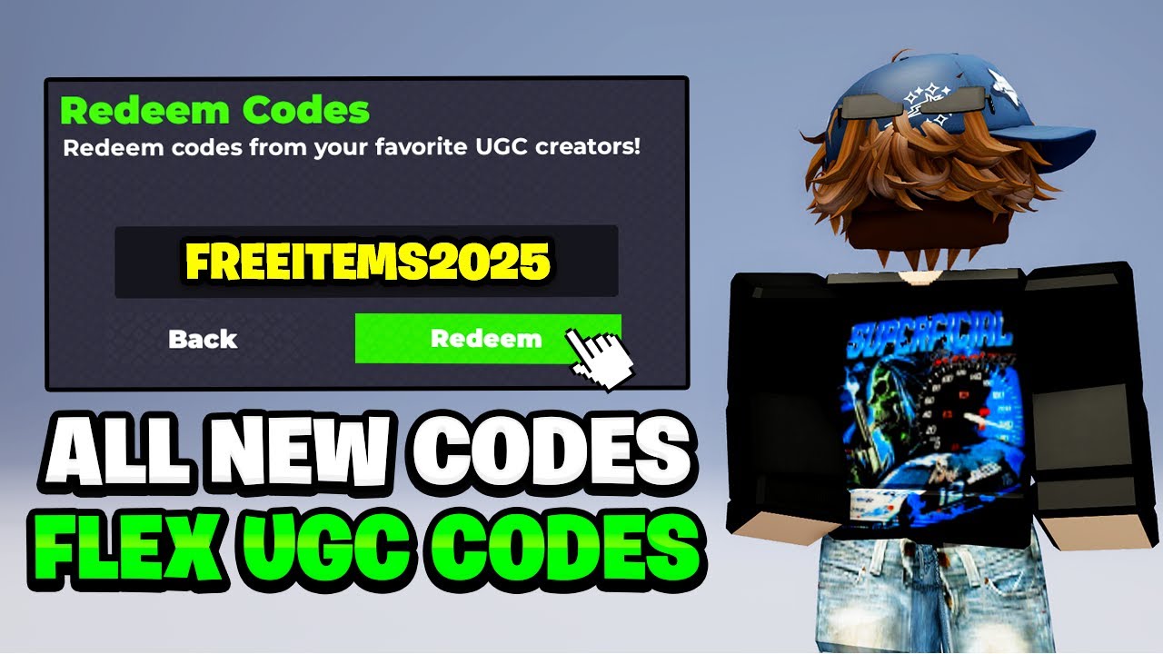 ALL NEW CODES FOR ROBLOX UGC LIMITEDS ON FLEX UGC MAY 2025 - Roblox ...