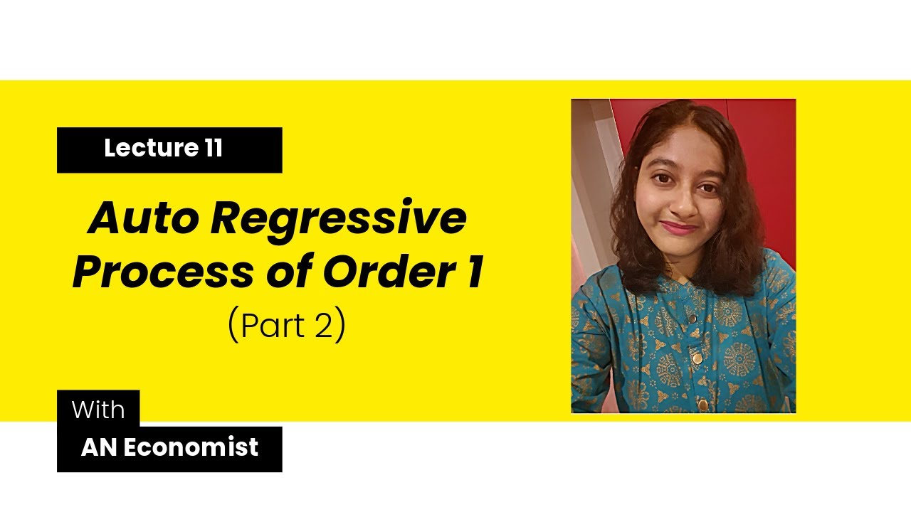 11. AR(1) Process part 2 | MA Infinity representation and Mean ...