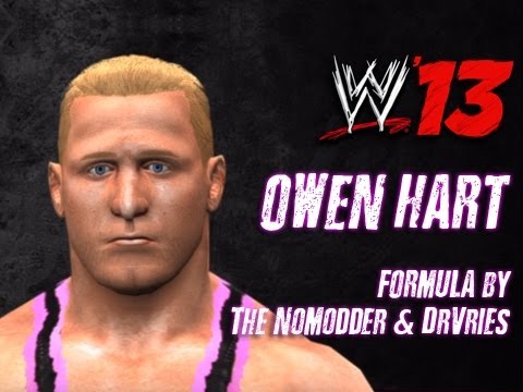 WWE '13 Owen Hart CAW Formula by The NoModder & DrVries - YouTube