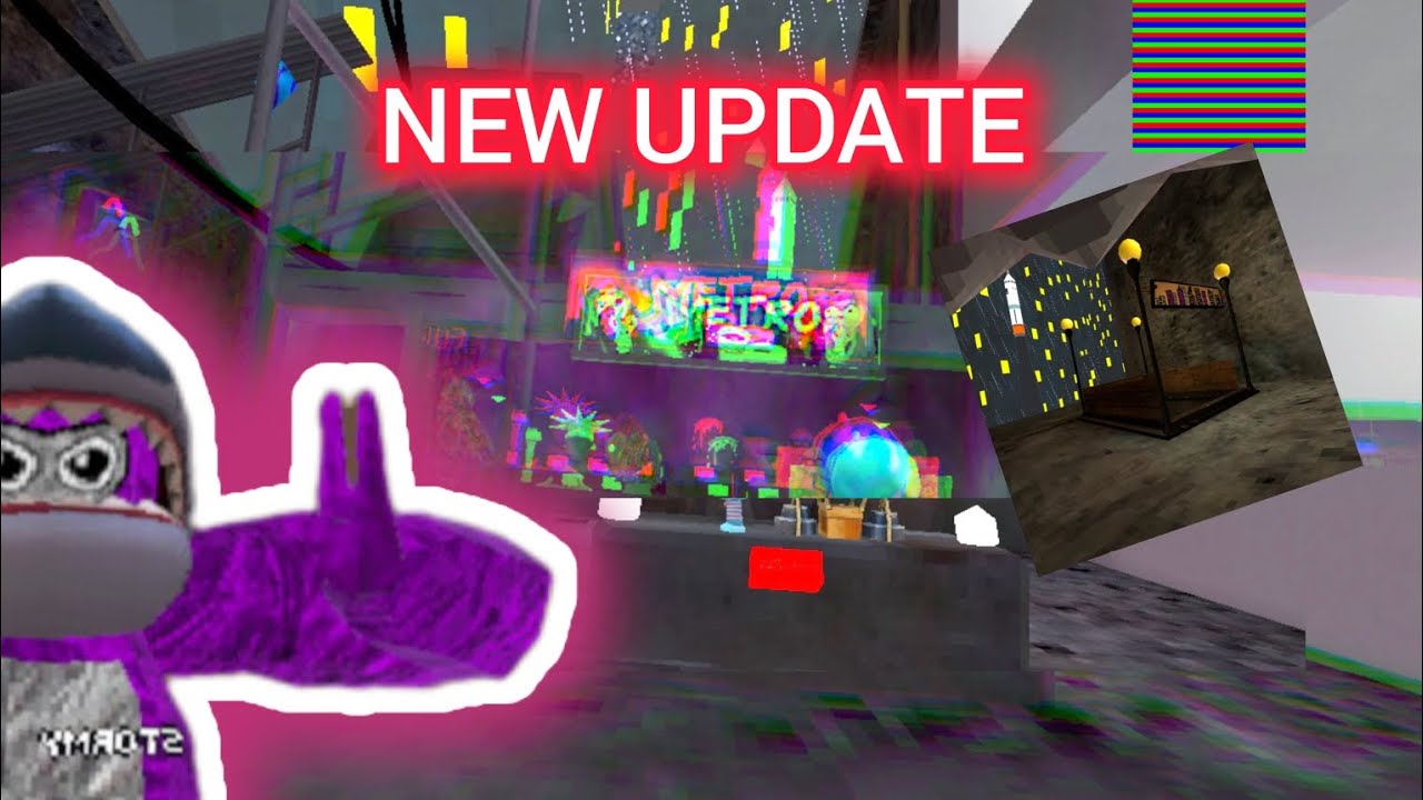 New Gorilla tag update! (metro city) - YouTube
