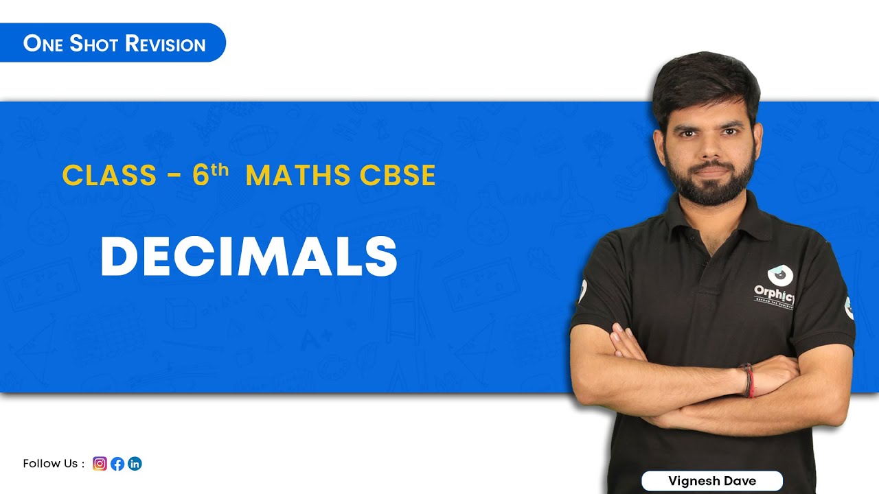 Decimals | Introduction | Class 6 | Mathematics | CBSE | NCERT - YouTube