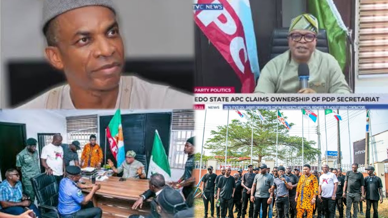 EDO APC CHAIRMAN ALLEGEDLY LED THUGS TO RECLAIM PDP SECRETARIAT ...