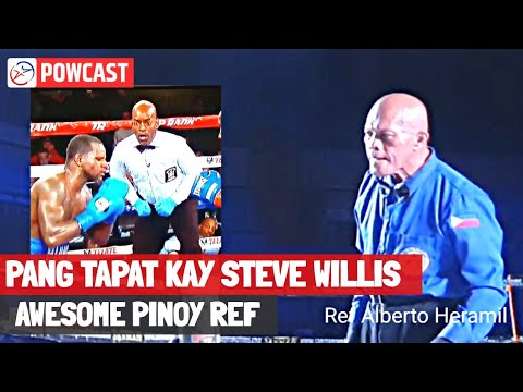 Awesome Referee ng Pinas Pang Tapat Kay Steve Willis | Philippine ...