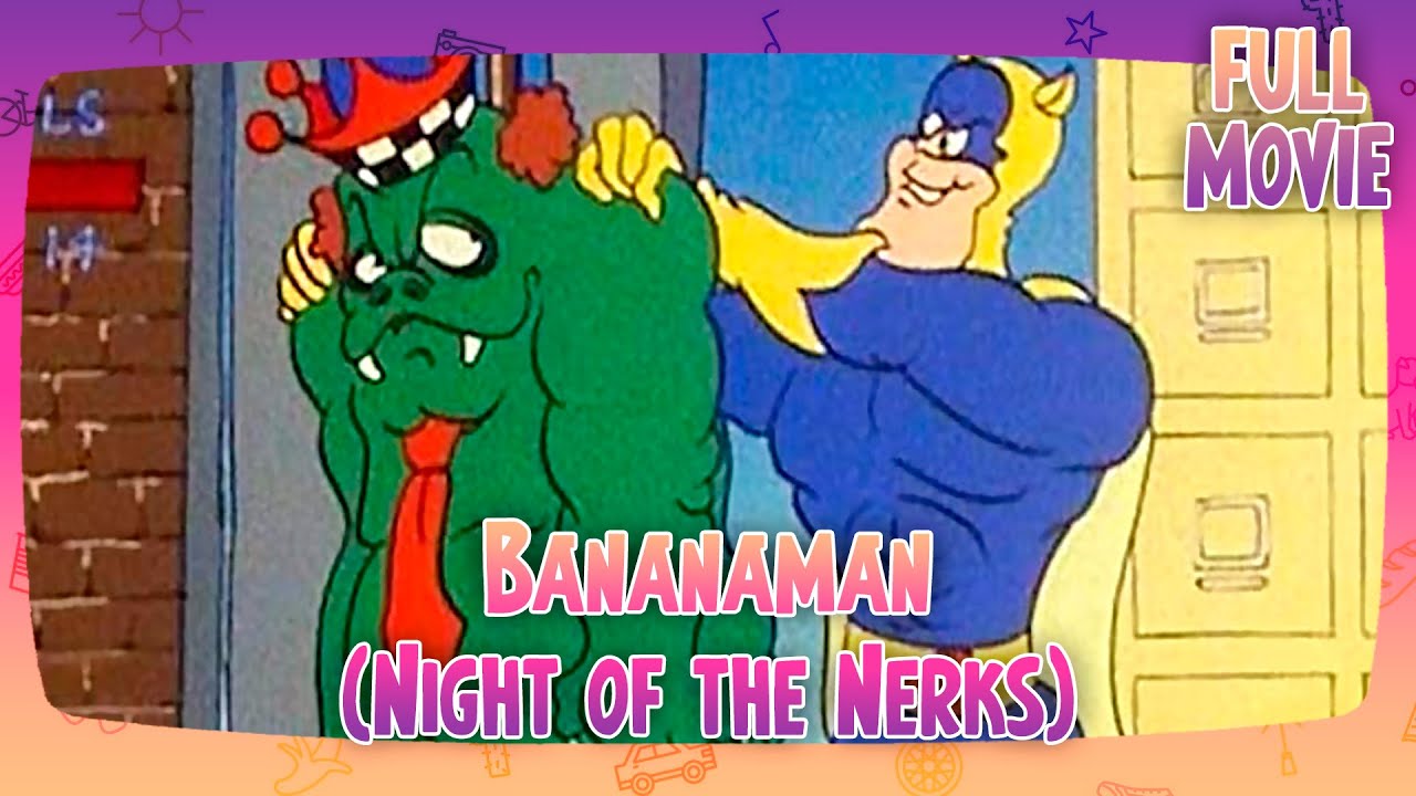 Bananaman (Night of the Nerks) | English Full Movie | Animation Action ...