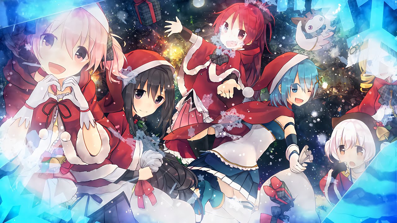 【魔法少女小圆／Snow Fairy Story／AMV】雪之缘，圣诞童话的风雪小镇！ - YouTube