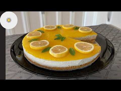 Fırınsız Limonlu Cheesecake Tarifi (En İyi Tarif) - Cheesecake Nasıl Yapılır