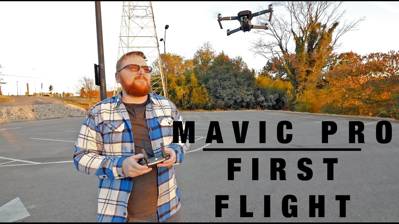 DJI Mavic Pro // First Flight - YouTube