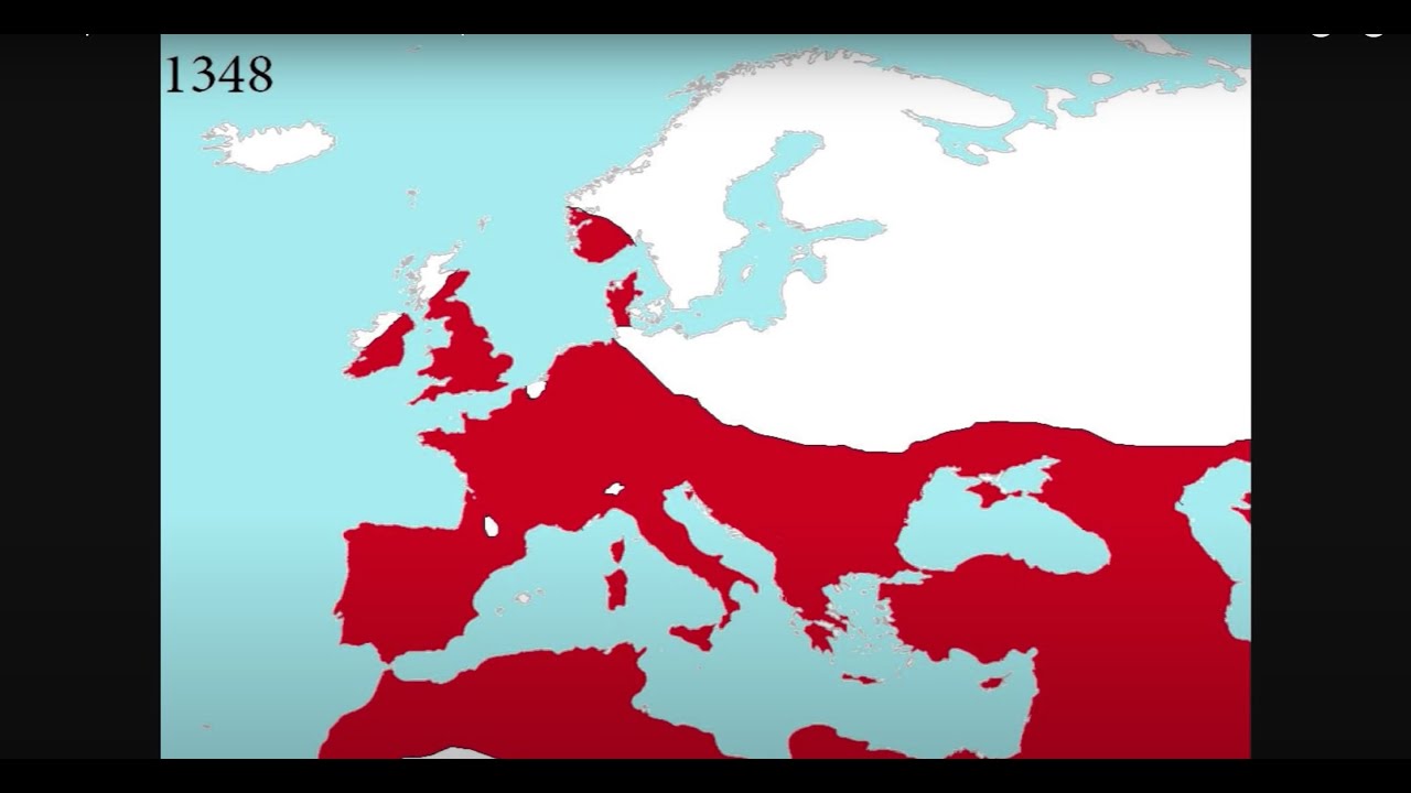 The Spread of the Black Death in Europe - YouTube