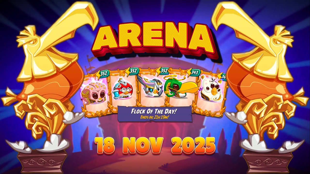 Angry Birds 2 Arena | AB2 Arena Full Streaks (18/Nov/2025) - YouTube