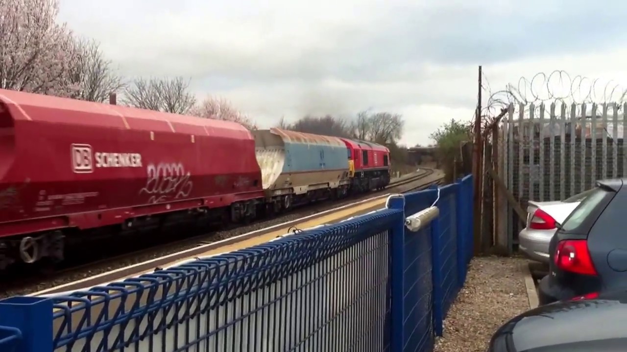 DB Schenker Red Class 66 No. 66009 On Coal Train Through Patchway ...