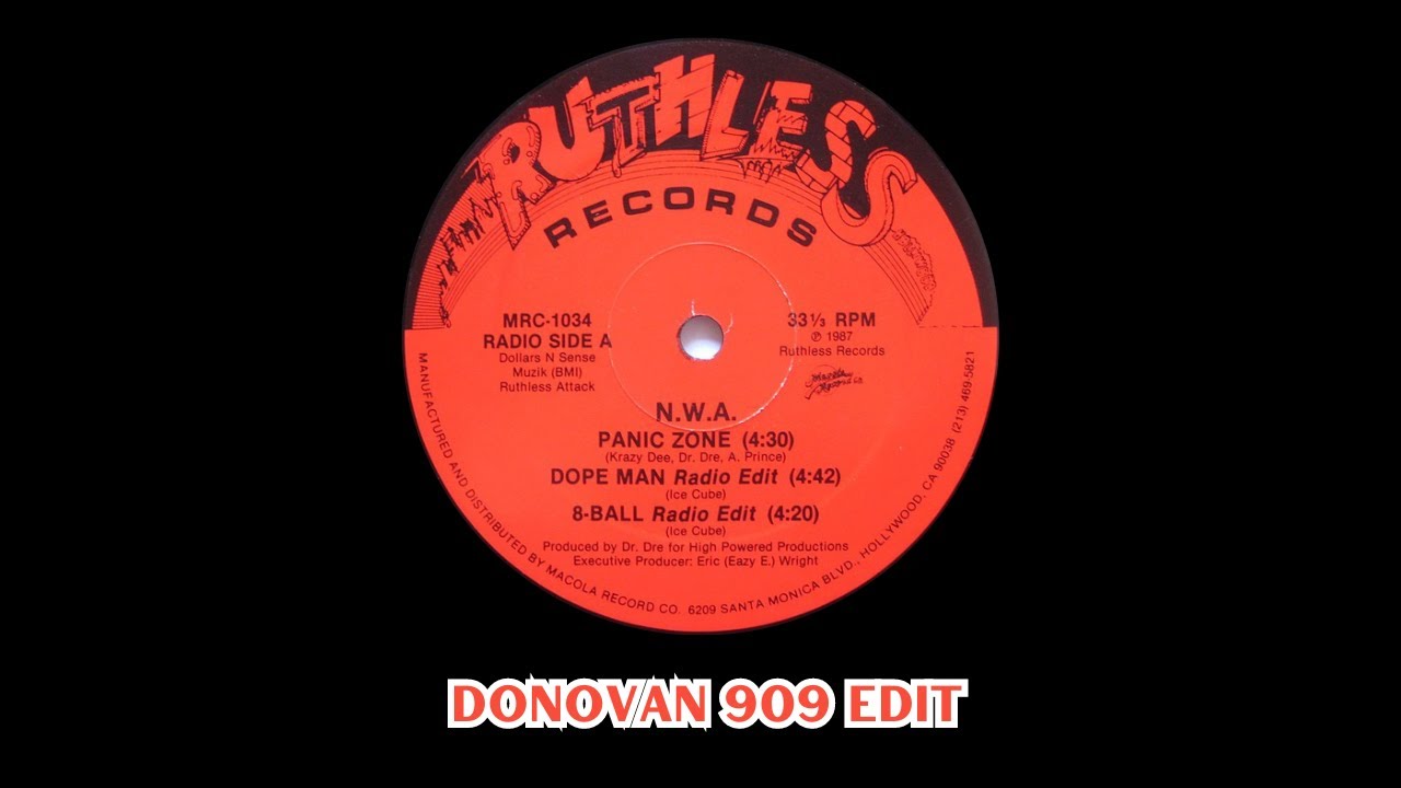 Panic Zone - NWA (DONOVAN 909 Edit) - YouTube