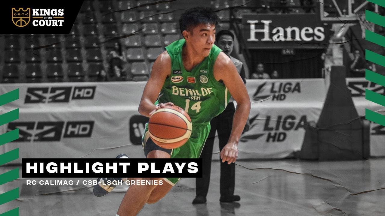 READY FOR COLLEGE BALL? | LSGH's RC CALIMAG | NCAA Season 95 - YouTube