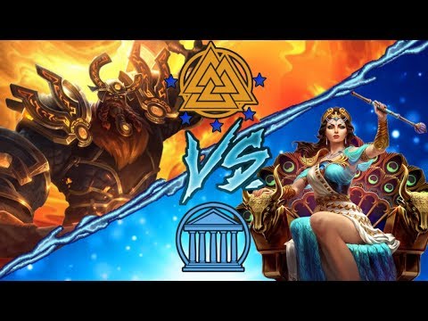 Smite: My first time vs Hera, Please be gentle Argus! Ymir vs Hera ...