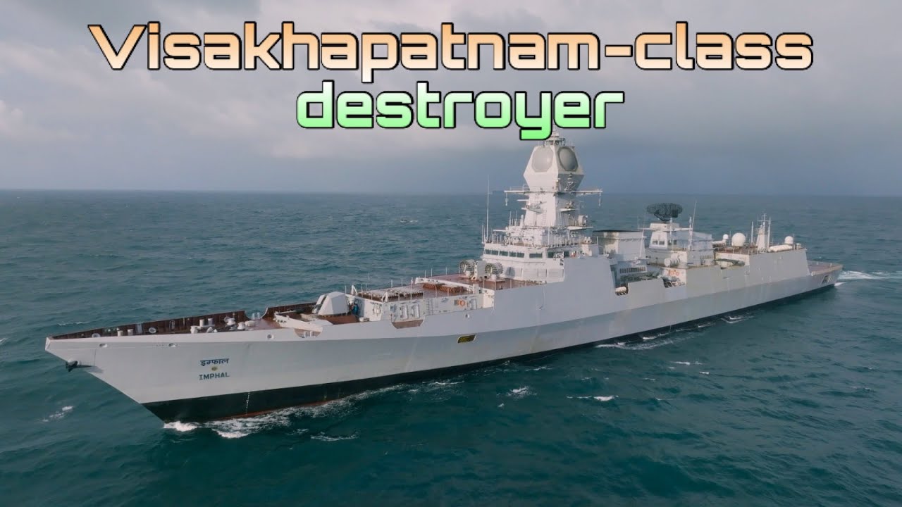 Visakhapatnam-class destroyer / P-15 Bravo -Indian Navy - YouTube